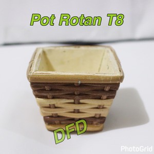 Jual Pot Bunga Rotan Mini ( Ukuran : S ) | Shopee Indonesia