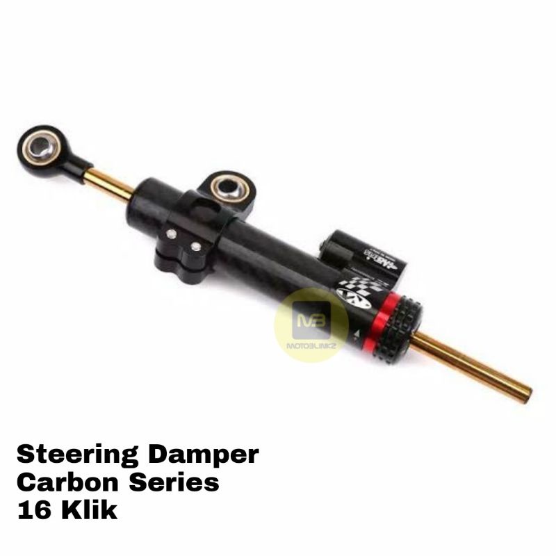 Jual Steering Damper Stabilizer Stang Carbon Series 16 klik | Shopee ...