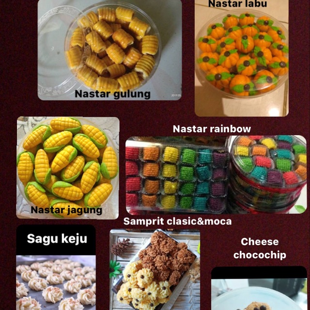 Jual PAKETAN 4 TOPLES - Kue kering/kue lebaran/kue/snack/cemilan/jajan ...