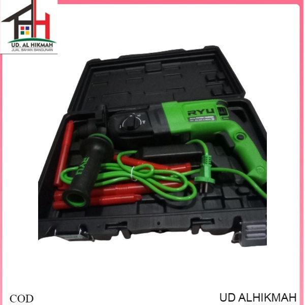 Jual Mesin bor beton RYU RRH 26 SDS plus hammer rotary RRH26 ceklok by TEKIRO | Shopee Indonesia