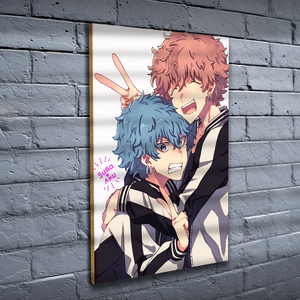 Jual Poster bingkai Kayu Bendera Logo Geng Tokyo Revengers Toman ...