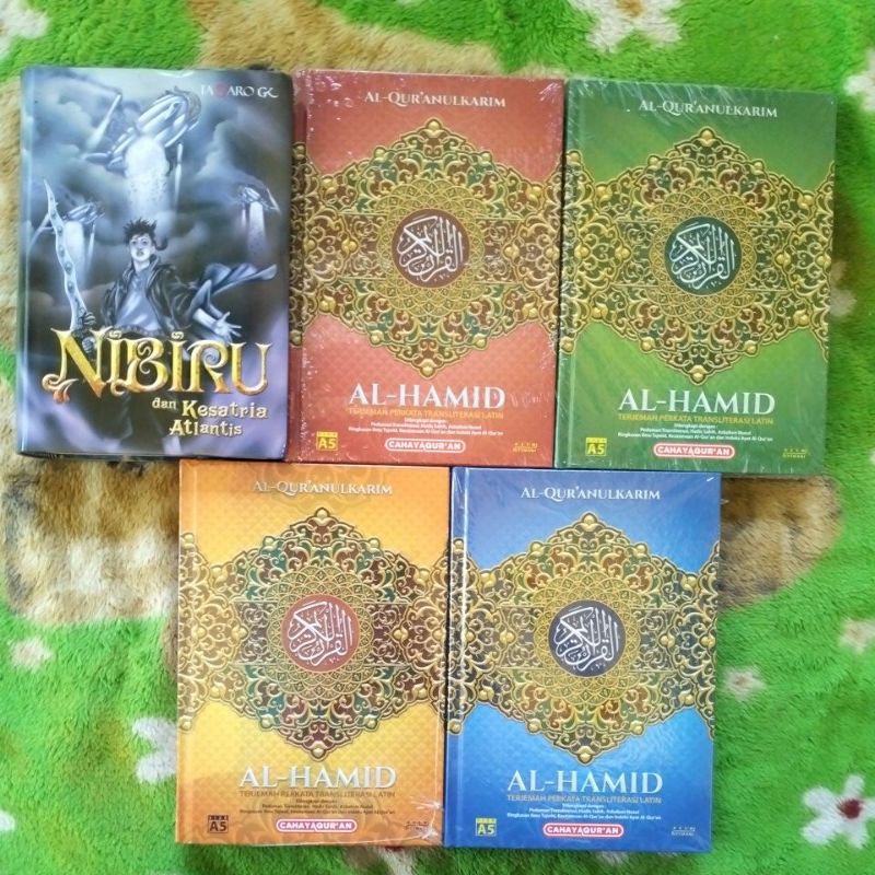 Jual ORIGINAL NOVEL NIBIRU DAN KESATRIA ATLANTIS AL-QUR'AN AL-HAMID DAN ...