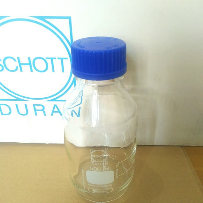 Jual DURAN Laboratory Bottle Cap. 500 ml Lab Botol | Shopee Indonesia