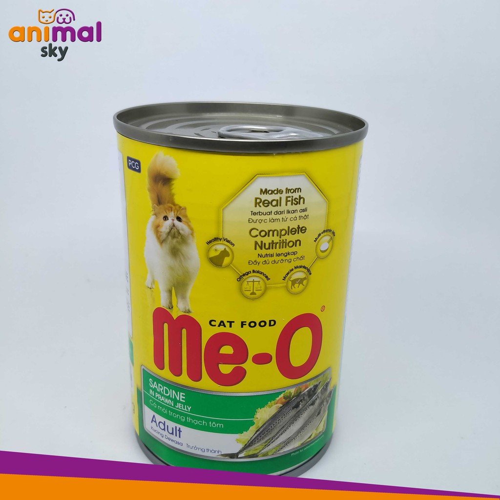 Jual Makanan Kucing Meo / Meo Sardine 400gr Adult / Meo Kaleng / Cat ...