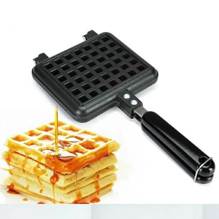 Jual Cetakan waffle maker / cetakan waffle persegi HA1477 ( tanpa kotak ...