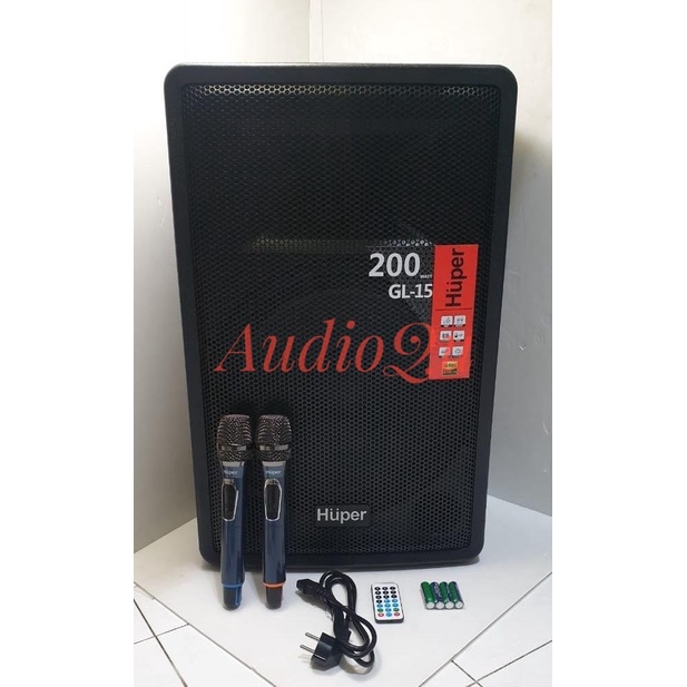 Jual SPEAKER PORTABLE HUPER GL15 HUPER GL 15 NEW | Shopee Indonesia