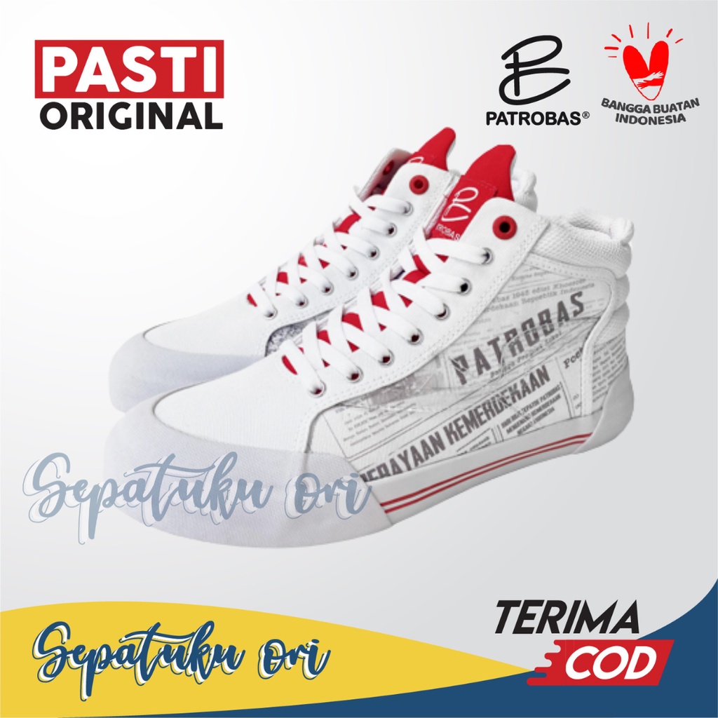 Jual Sepatu Patrobas 1945 High Low ( Limited Edition ) Original ...