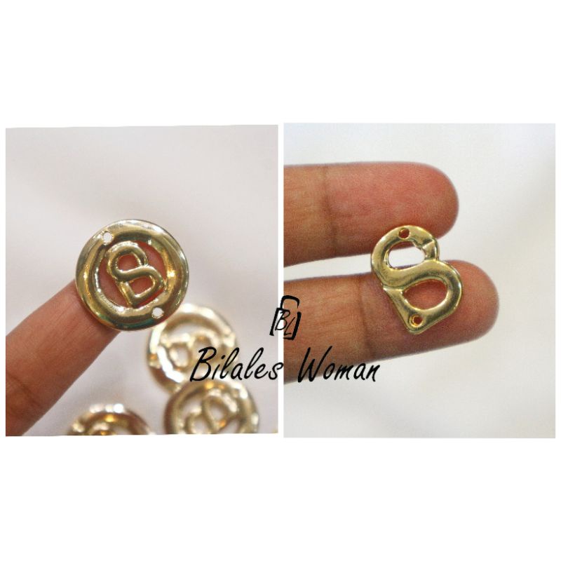 Jual Plat B Plat Hijab Buttonscarves Logo Kerudung Plat hijab Plat Besi ...
