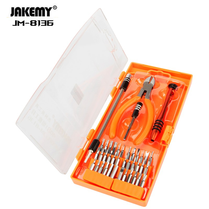 Jual Jakemy Obeng Set JM-8136 HP T2 T5 T6 Pentalobe P2 P5 Bintang 5 TS8 ...