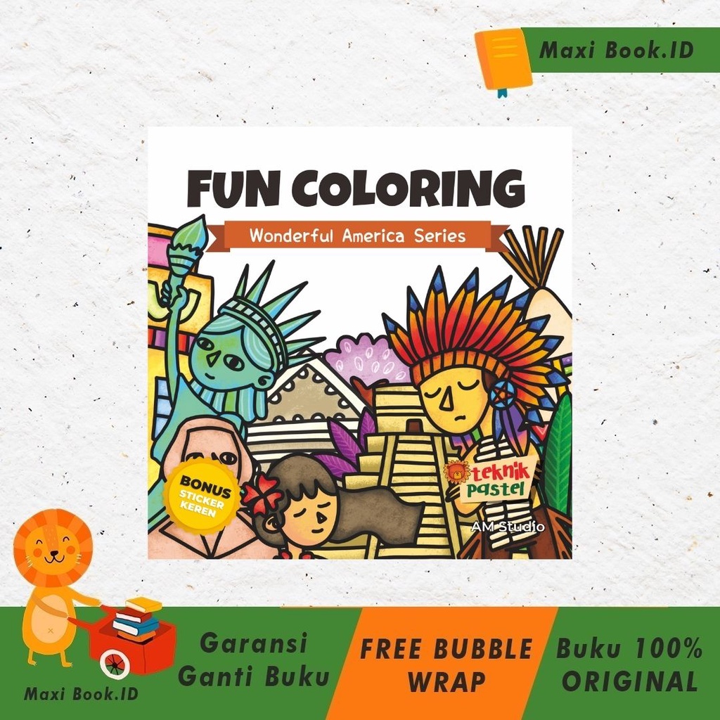 Jual Buku Mewarnai Anak / Buku Anak / Buku Edukasi / Fun Coloring : FUN ...