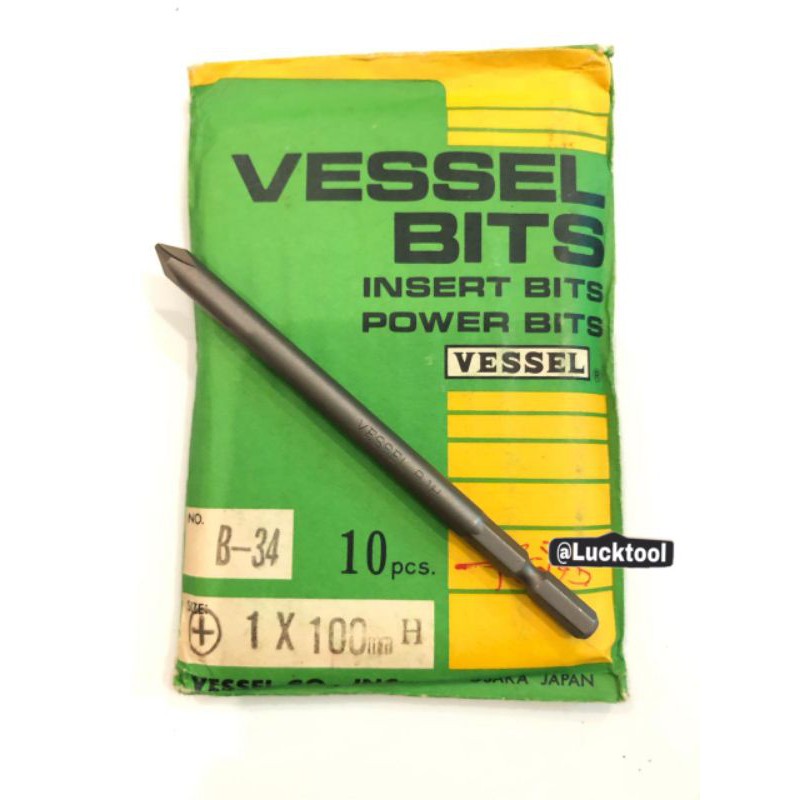 Jual Vessel Bit B-34. Ph 1 x 100. Dia Body: 6mm. Dia Buntutnya: 5mm ...