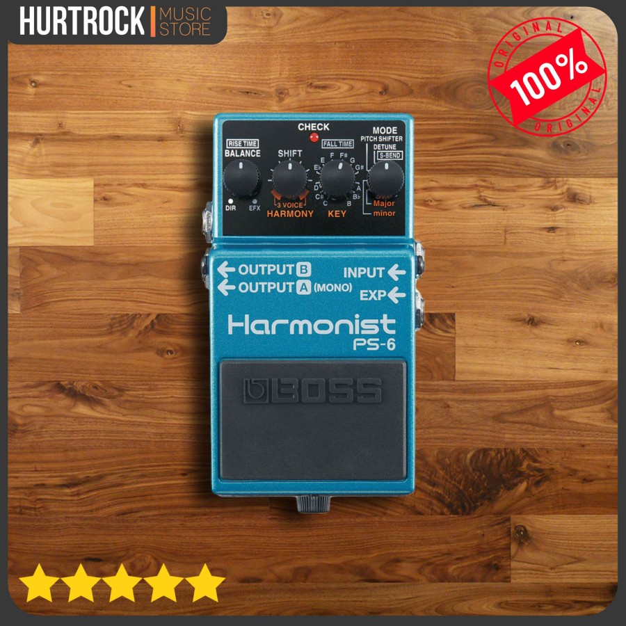 Jual BOSS Stompbox PS-6 Harmonist Pedal Pitch Modulation | Shopee Indonesia