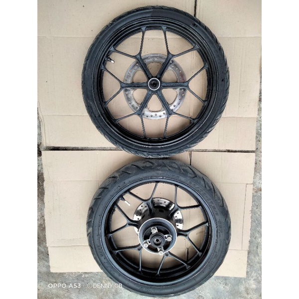 Jual velg set Honda Supra GTR 150 velg set ban Supra GTR 150 | Shopee ...