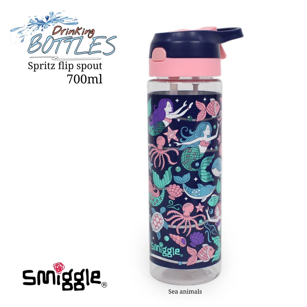 Jual Botol Minum Semprot Smiggle Spritz Spray Drink Bottle 700ml ...
