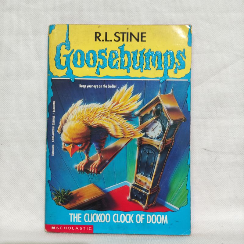 Jual Novel Goosebumps R.L.Stine - the cuckoo clock of doom (english ...