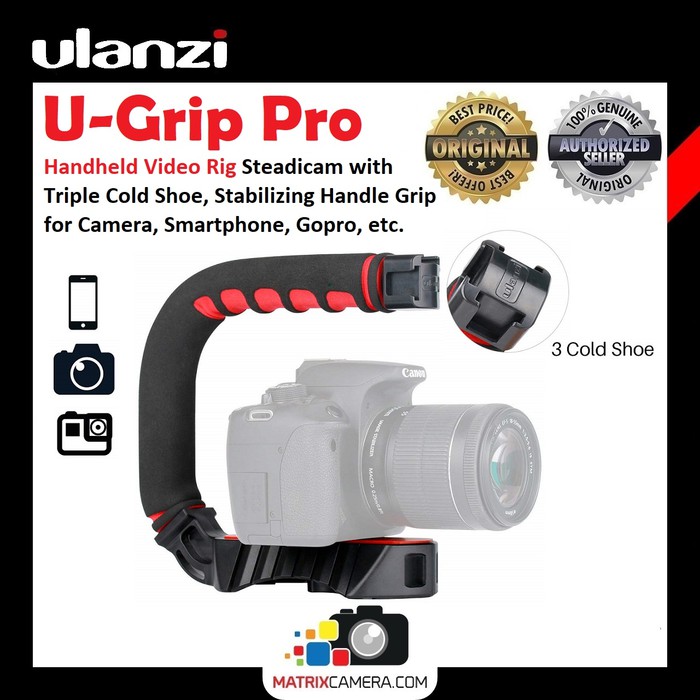 Jual Ulanzi U-Grip Pro Smartphone Camera Gopro Video Rig Stabilizer ...