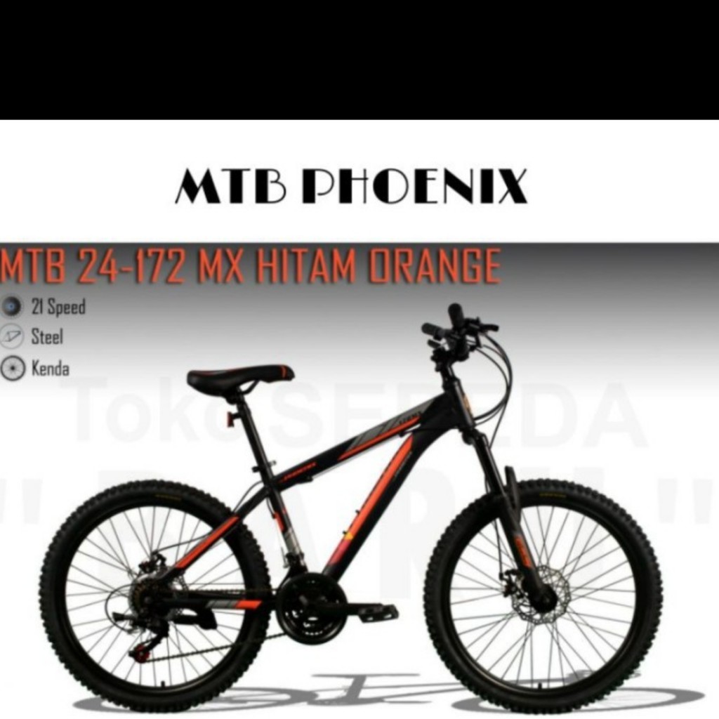 Jual Sepeda Gunung MTB Phoenix X Pacific 3x7 speed | Shopee Indonesia