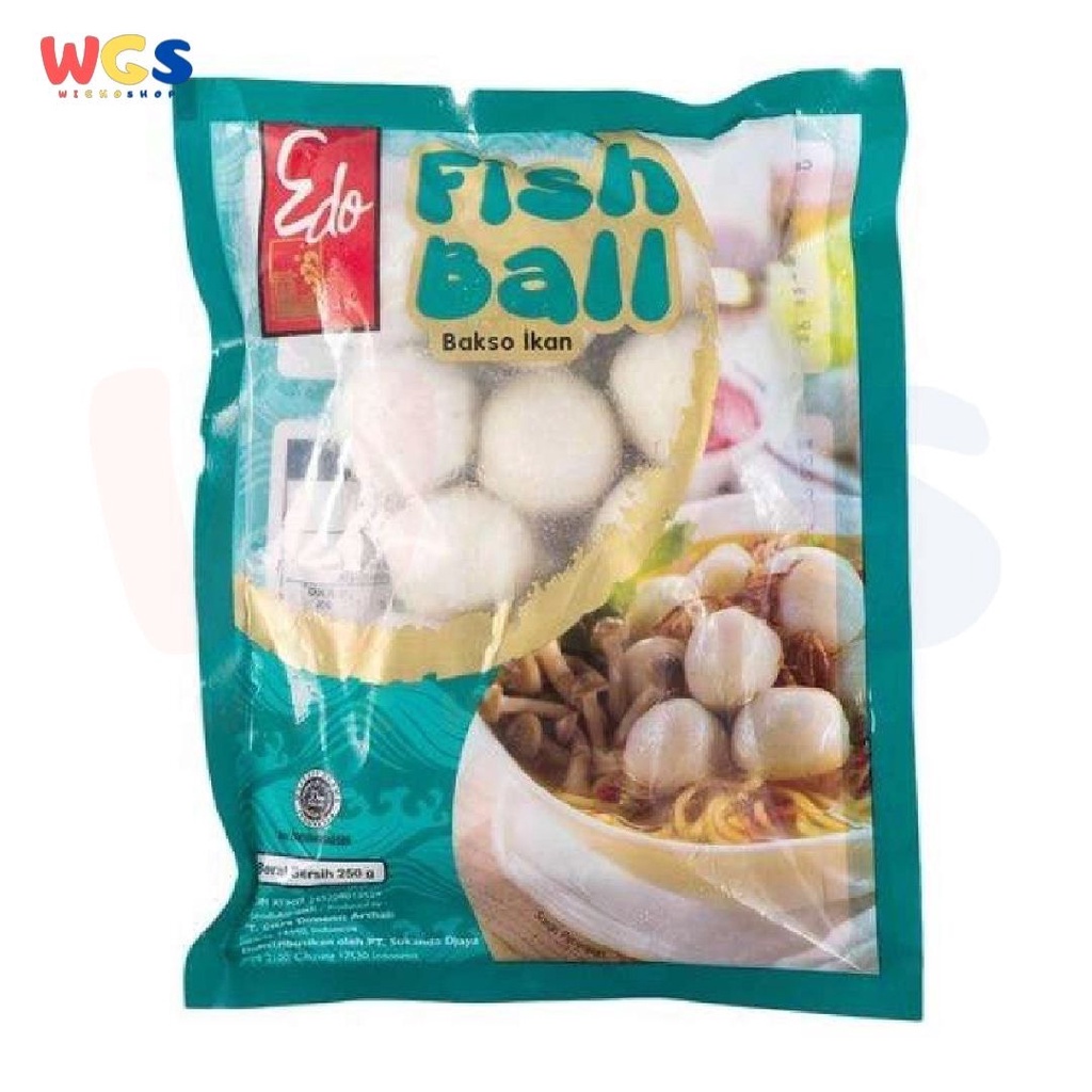 Jual Edo Fish Ball Bakso Ikan Frozen Food 250g - Halal | Shopee Indonesia