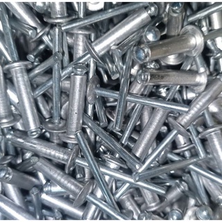 Jual Paku Rivet TOP RIVETER 540 size 4mm x 11mm isi 500pcs (SILVER ...