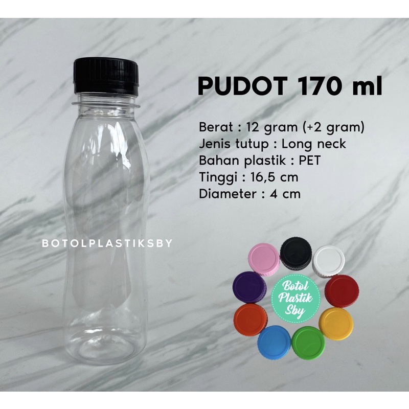 Jual [MINIMAL ORDER 20 pcs] Botol Pudot Puding 170 ml | Shopee Indonesia