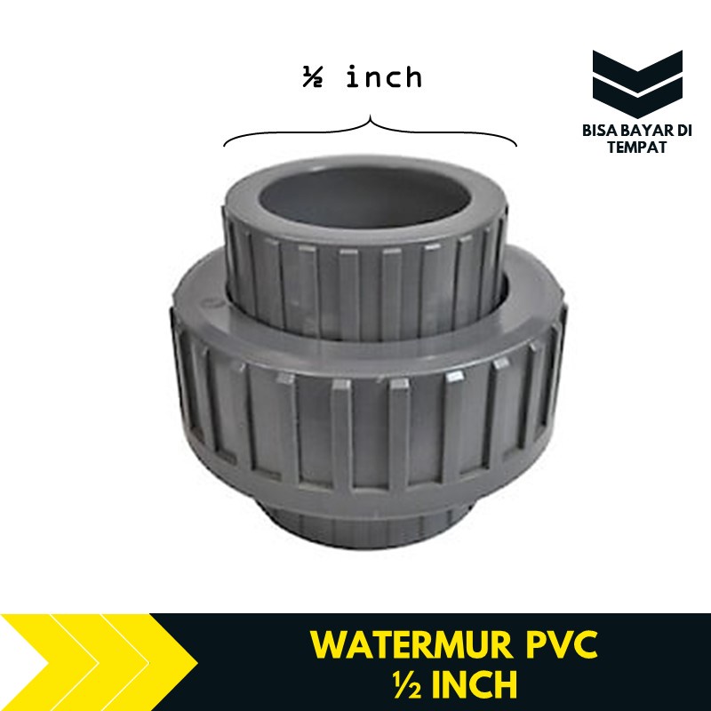 Jual Watermur 1/2 Inch PVC Water Mur Drat 1/2 Inch TBA1431 | Shopee ...