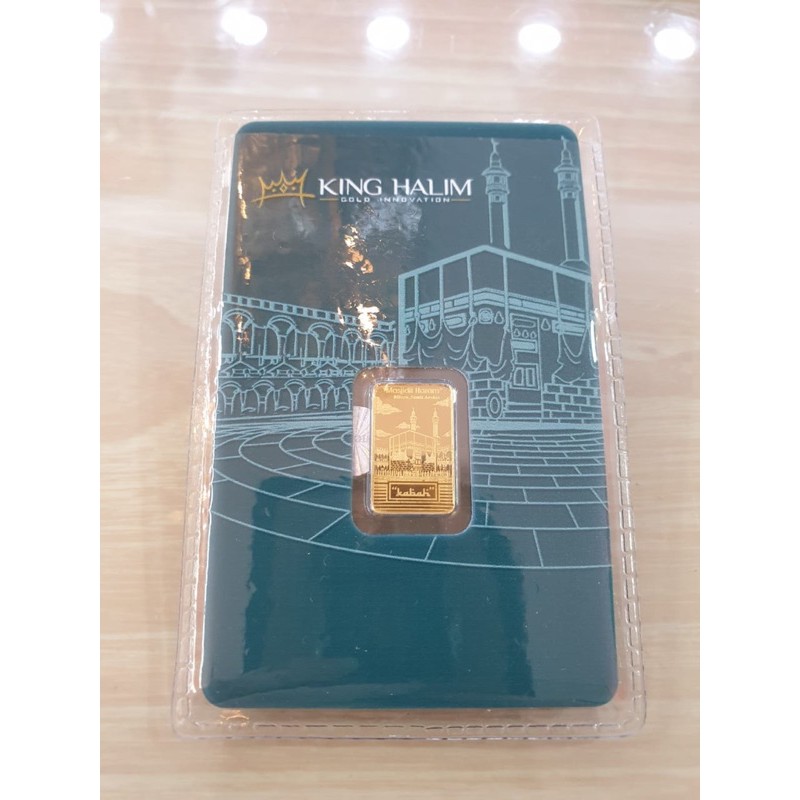 Jual logam mulia "MASJIDIL HARAM GOLD" KING HALIM 2gr | Shopee Indonesia