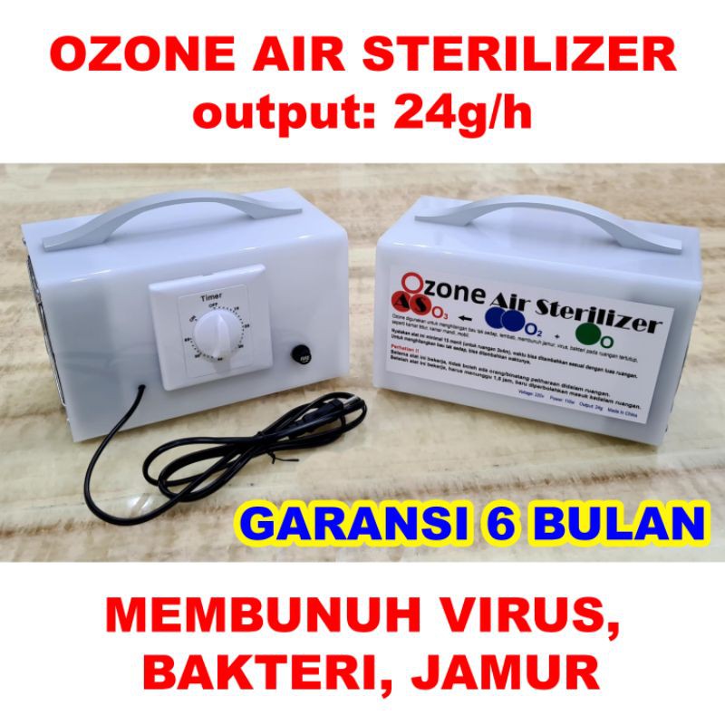 Jual Ozone Air Sterilizer 24g/jam (mesin generator ozon) | Shopee Indonesia