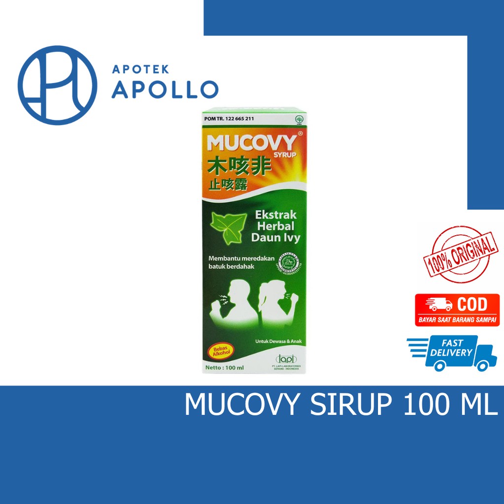 Jual MUCOVY SIRUP 100ML OBAT BATUK HERBAL | Shopee Indonesia