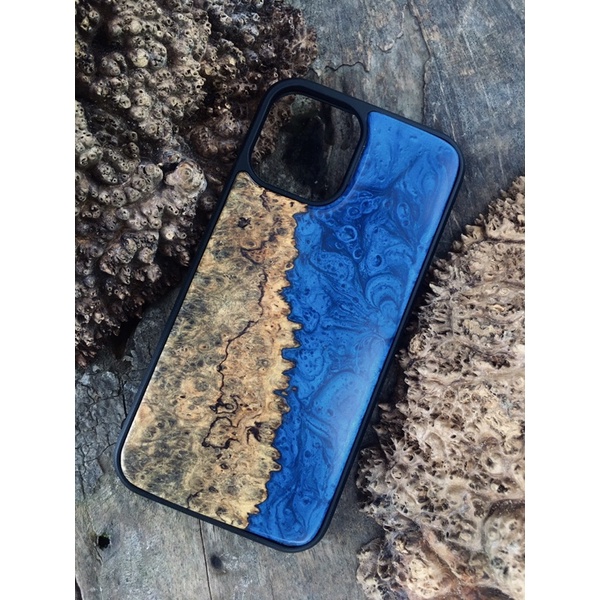 Jual Case Kayu Resin iPhone 12/12 Pro (Wood & Resin Phone Case ...