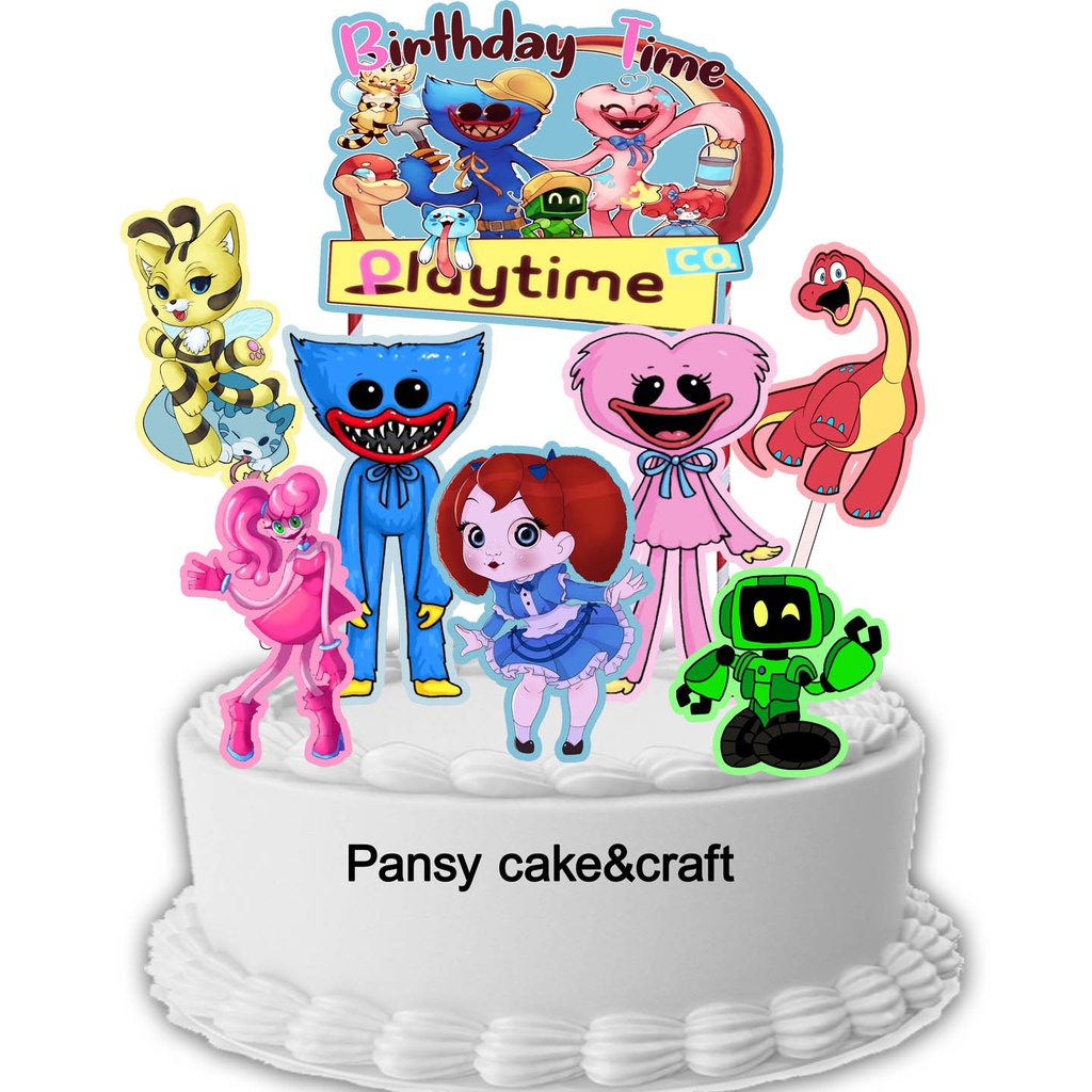 Jual Cake topper Poppy Playtime Big EKONOMIS | Shopee Indonesia