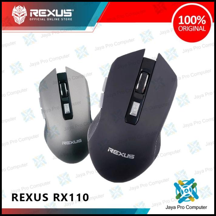 Jual Mouse Gaming Rexus Xierra Rx110 - Wireless Rx 110 Gaming Mouse ...