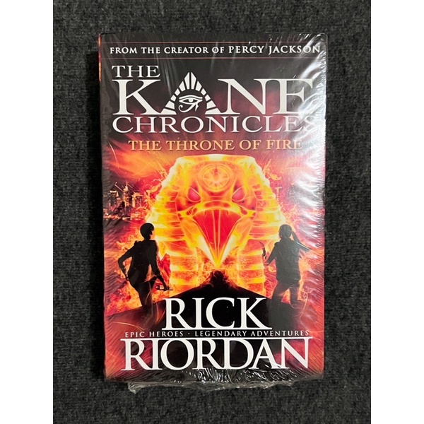 Jual Rick Riordan - The Throne of Fire (The Kane Chronicles #2) (PB ...