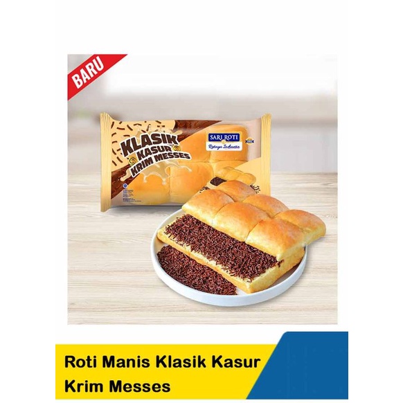 Jual Sari Roti Roti Manis Klasik Kasur Krim Messes | Shopee Indonesia