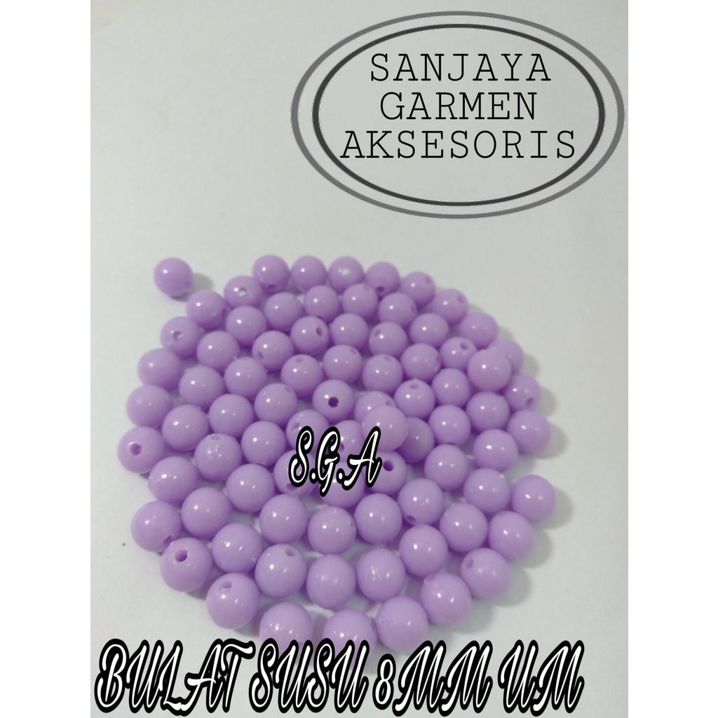 Jual Manik Bulat / Mote Susu / Manik Susu / Manik Susu Pastel / Mote Bulat / Manik Susu Bulat ...
