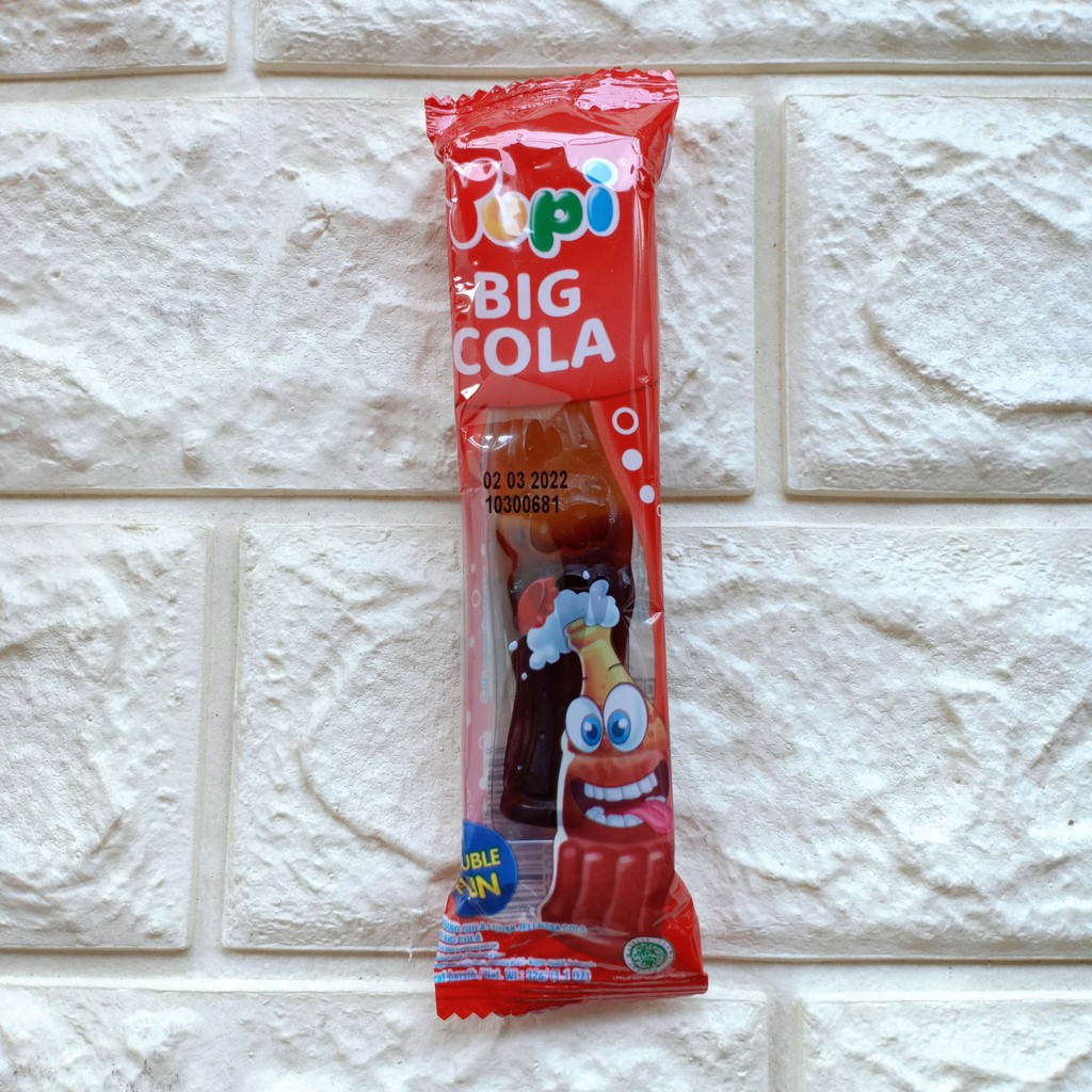 Jual Yupi Big Cola Double Fun Sachet 32gr Candy Gummy Permen Jelly Jely ...