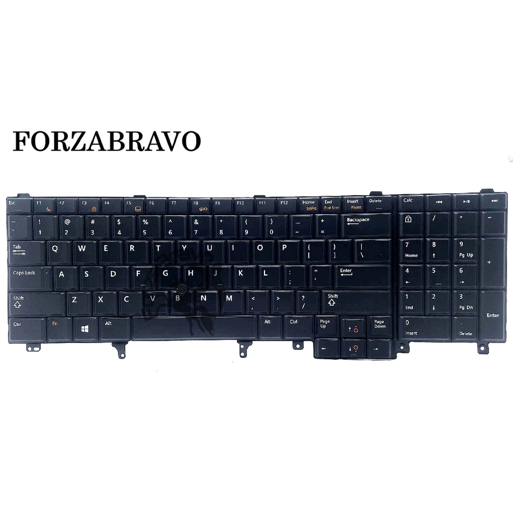 Jual Keyboard DELL Latitude E6520 E6530 E5530 E5520 Precision M4600 ...
