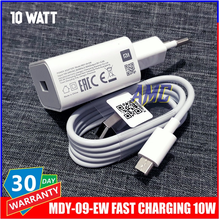 Jual Charger Xiaomi Mi Play ORIGINAL 100% Micro USB 10W Resmi Indonesia TYEN22 | Shopee Indonesia