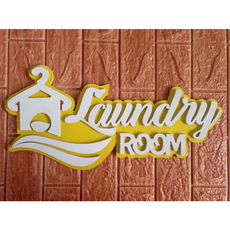 Jual hiasan dinding rumah laundry room murah cantik shabby dari kayu ...