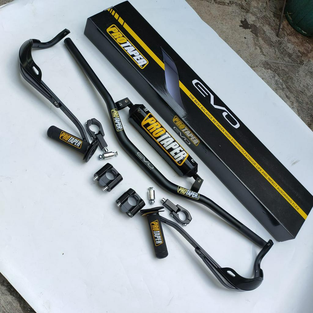 Jual stang fatbar protaper evo low plus raiser stang set busa palang ...