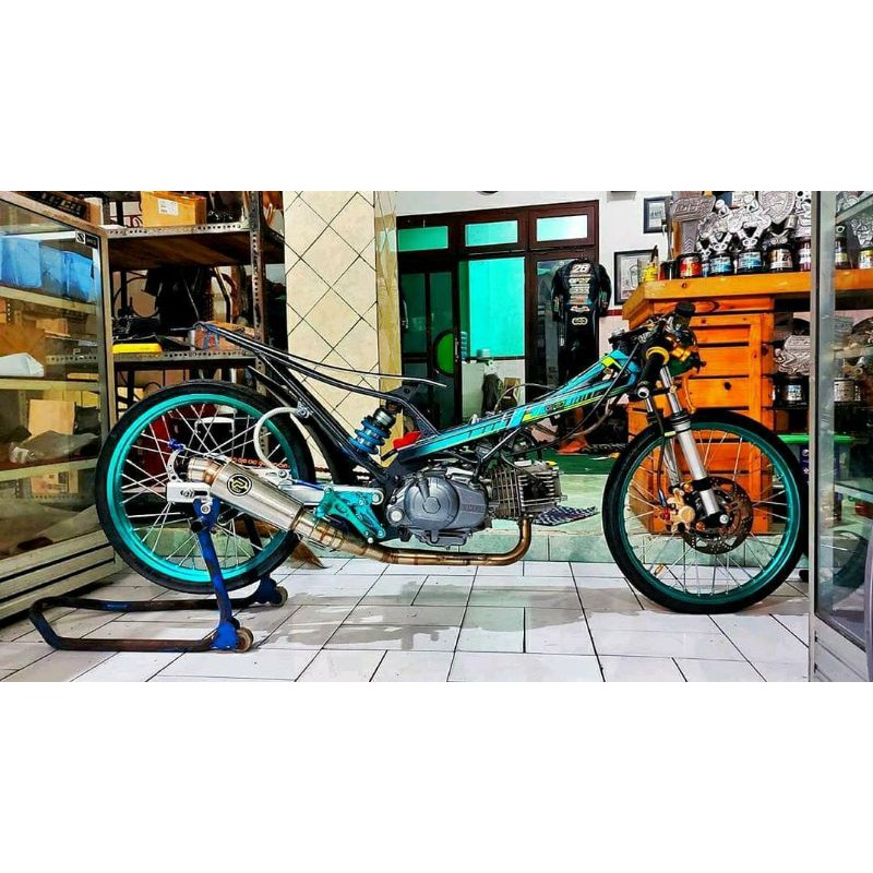 Jual KNALPOT BEBEK SLEEP ENGINE JUPITER Z 130cc PEKAJAMAN ORIGINAL ...