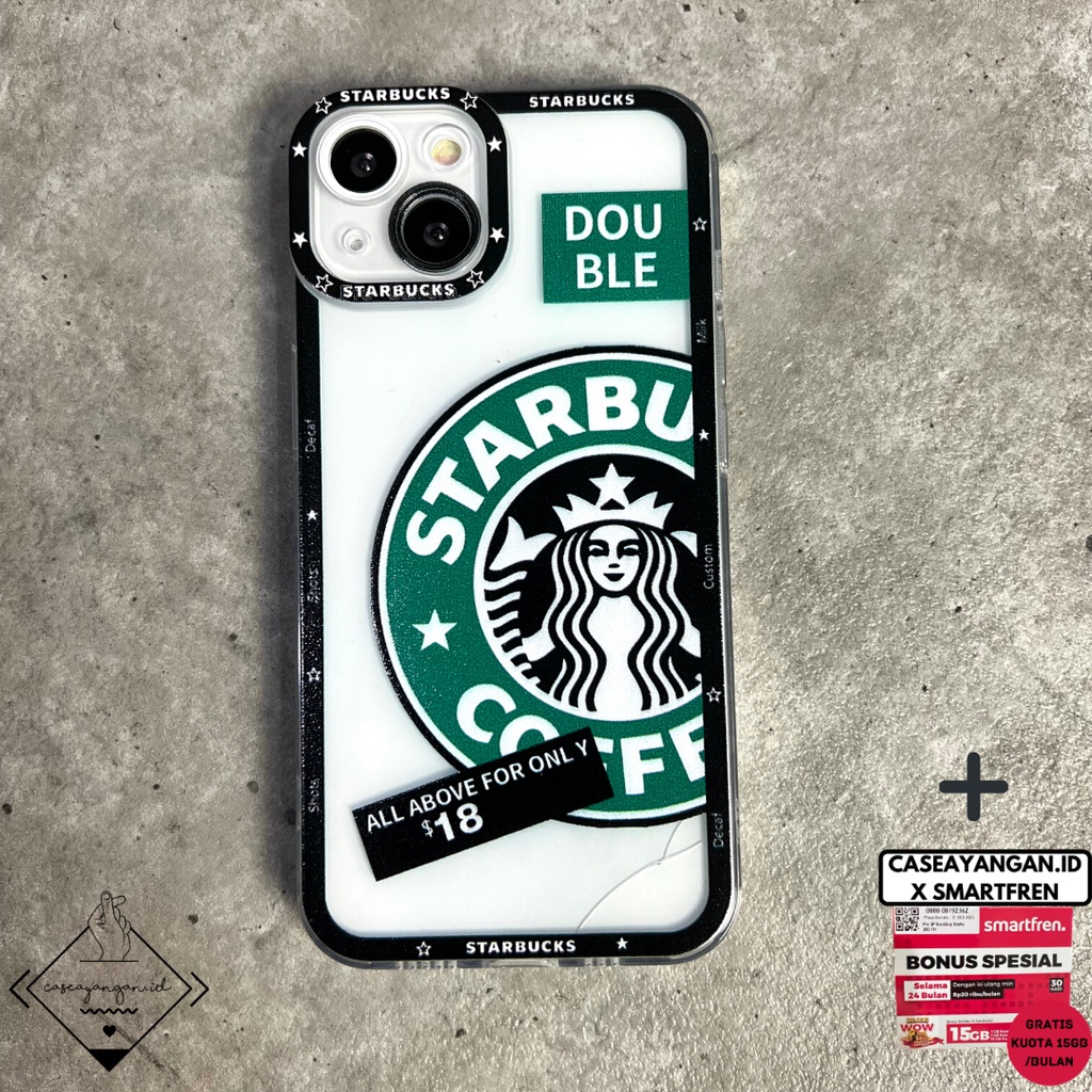 Jual Starbucks Sbucks Case for Iphone 7 8 Plus SE 2020 X XS XR 11 12 13 ...