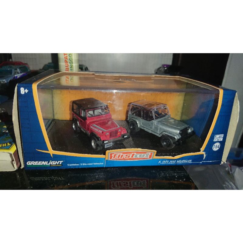 Jual 1:64 GREENLIGHT 1978 JEEP WRANGLER first cut | Shopee Indonesia