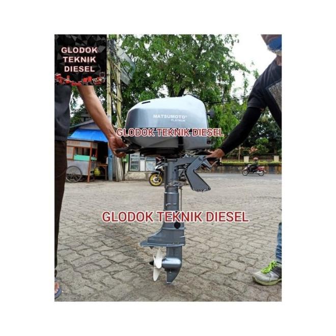 Jual Mesin Tempel Perahu 6 Hp Atau Outboard Motor Matsumoto Mob-906 J 4 | Shopee Indonesia