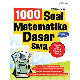 Jual Buku 1000 Soal Matematika Dasar SMA | Shopee Indonesia