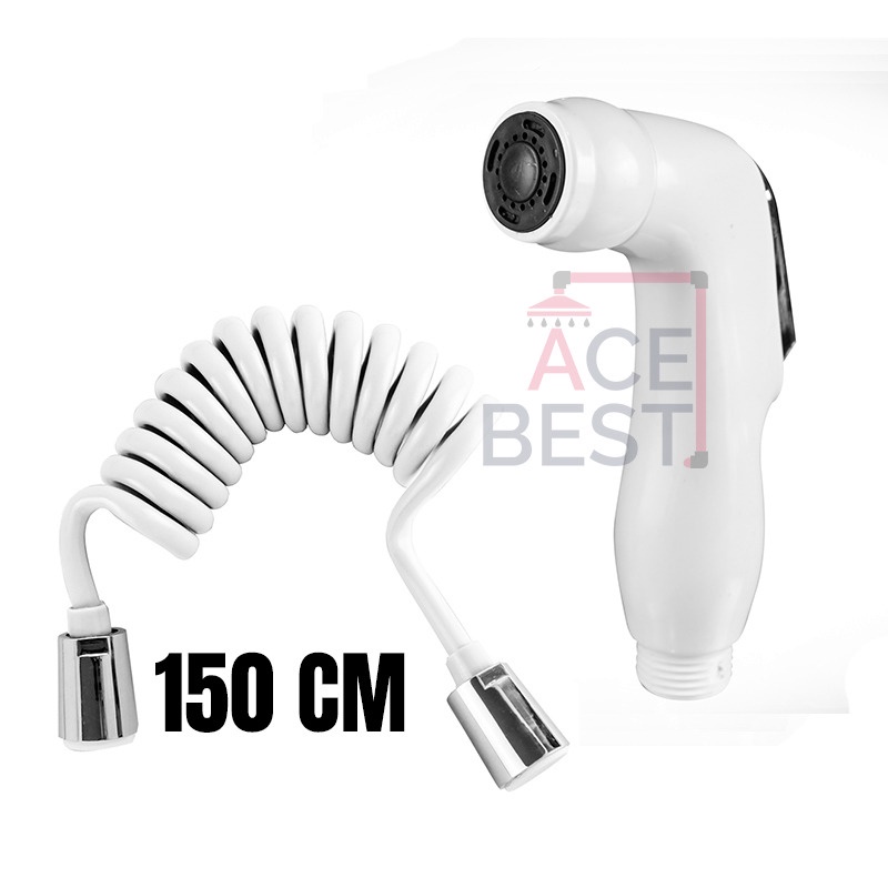 Jual Bidet Spray Shower Toilet 1 Set Dengan Selang Toilet Fleksibel ...