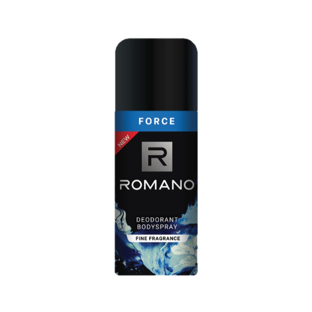 Jual Romano Deodorant Body Spray Fine Fragrance Force 150 Ml - Parfum ...