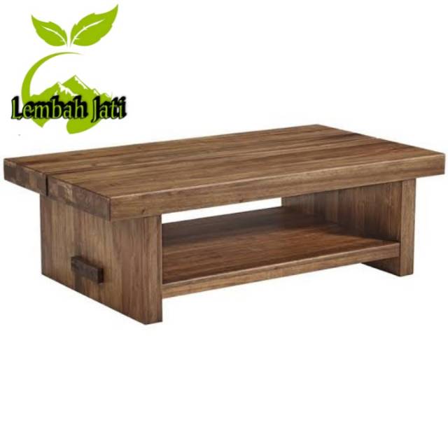 Jual meja tamu solid trembesi ( coffee table jati, meja tamu suar, meja ...