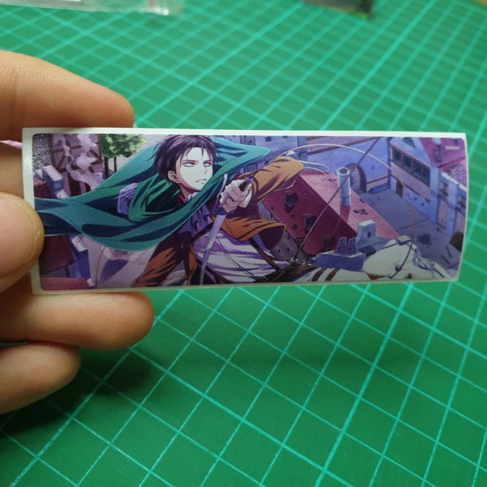 Jual Sticker Anime - PW0112 - Slap - Attack on Titan | Shopee Indonesia