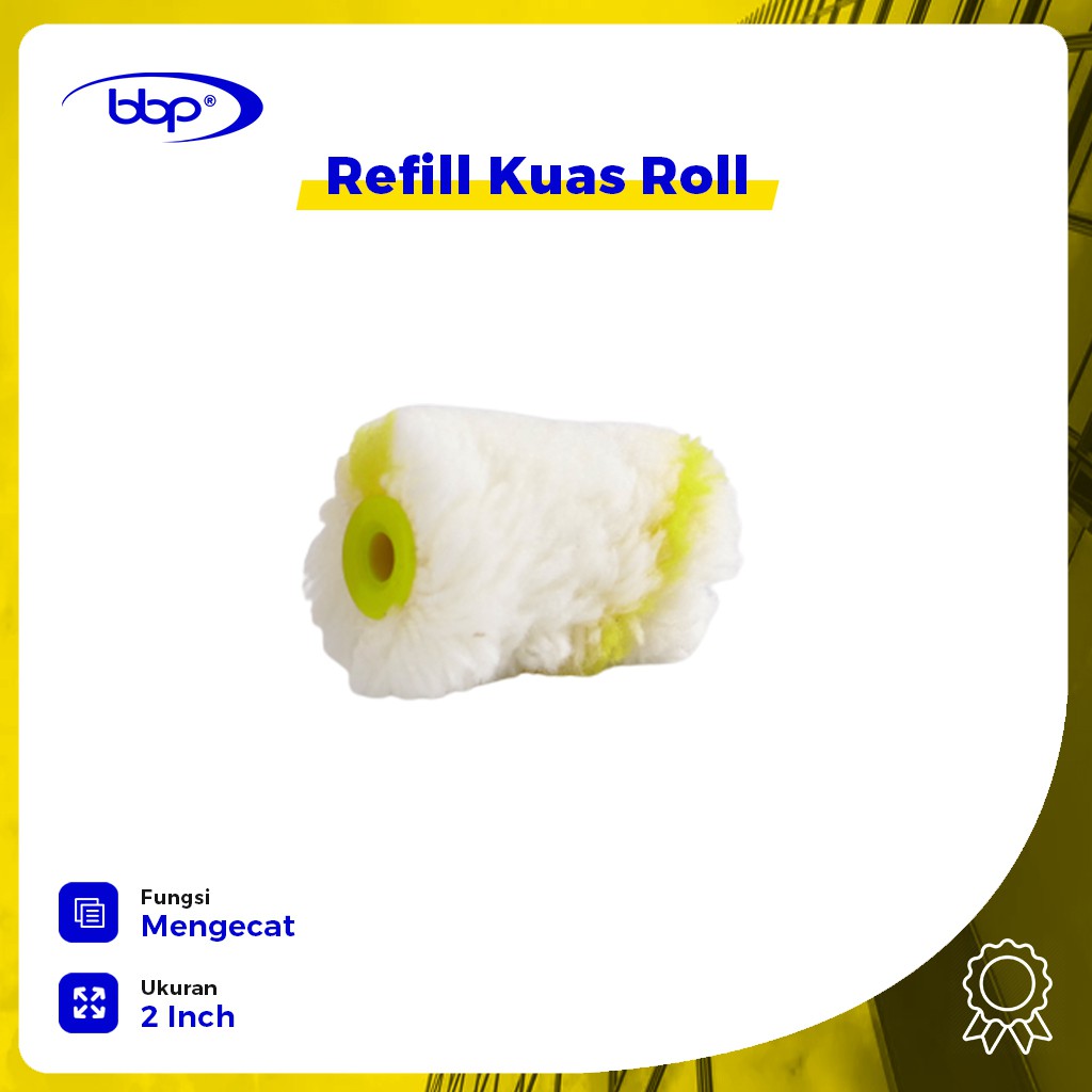 Jual Refill Kuas Roll Cat AIR 2 Inch 10 Pcs / Isi Kuas Roll / Bulu Kuas ...
