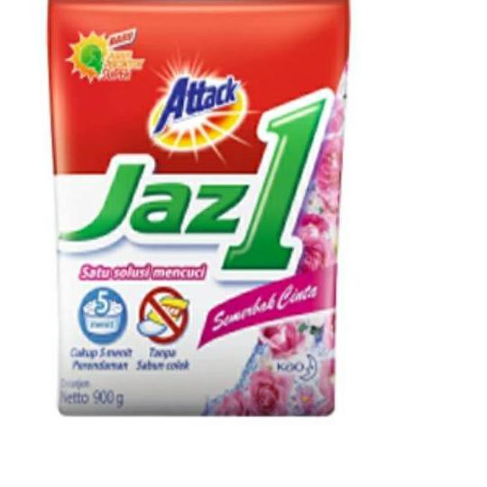 Jual Diskon!! (vkp-655) Attack detergent powder jazz 1 900/850g ...